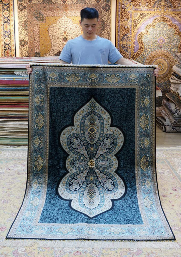 Traditional Turkish Rug - Dia Spaces